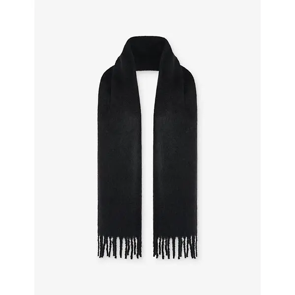 THE ROW Uma Mohair And Wool-blend Scarf