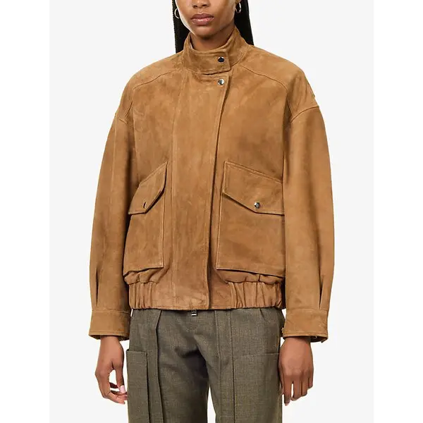 CHAROUX Tunnel Aviator Suede Jacket