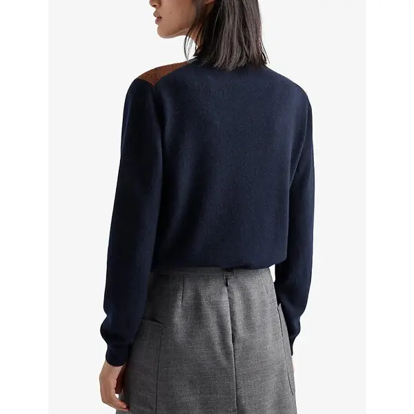 Prada Argyle Cashmere Cardigan