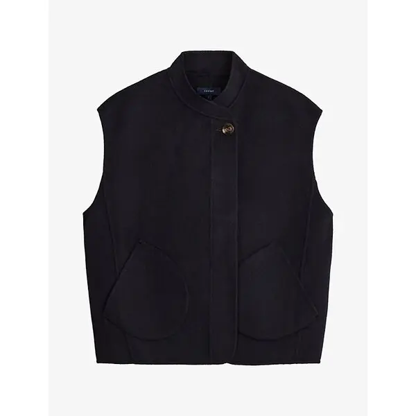 Soeur Adeline Boxy Wool-blend Gilet