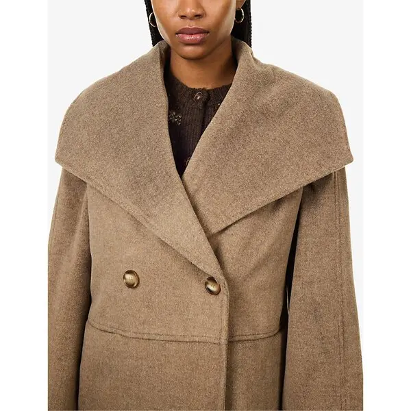 4TH & RECKLESS Cody Shawl-collar Woven Coat