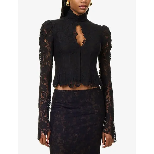 DE LA VALI Vitalis Lace Top