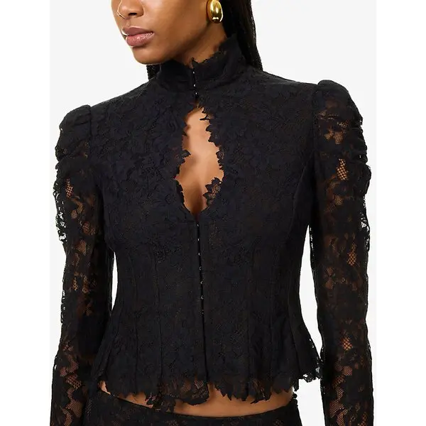 DE LA VALI Vitalis Lace Top