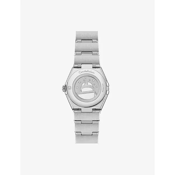 Omega Constellation Stainless-steel Quartz Watch 28mm