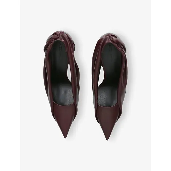 Khaite Eve 85 Leather Pumps