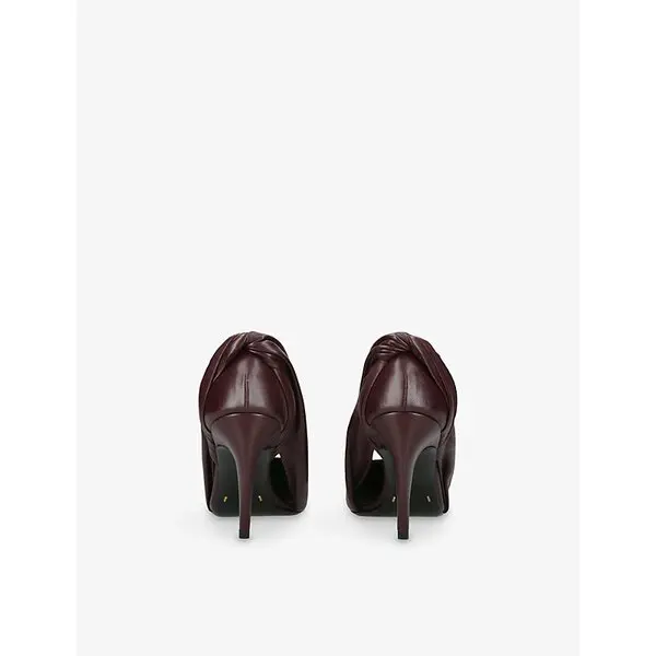 Khaite Eve 85 Leather Pumps