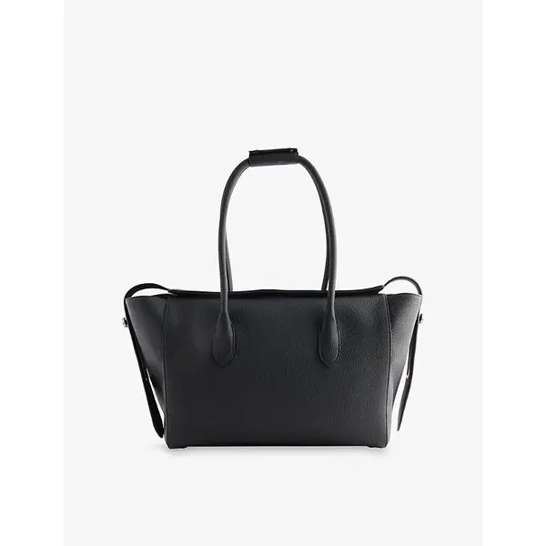 Sacai Lock Grain Leather Shoulder Bag
