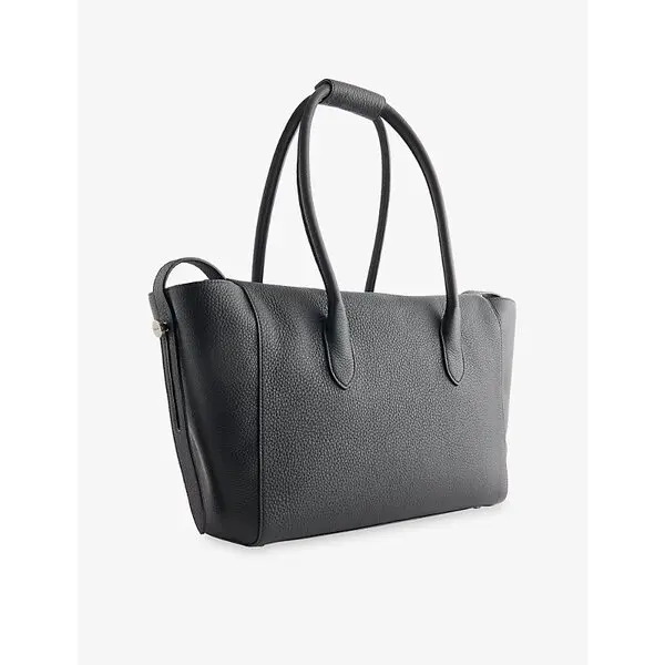 Sacai Lock Grain Leather Shoulder Bag
