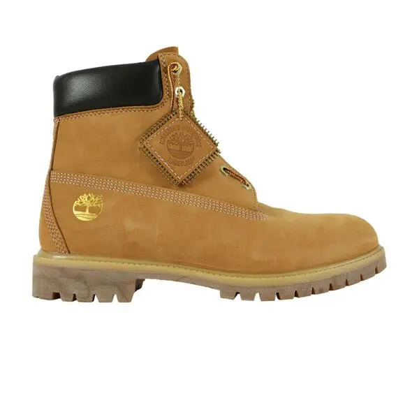 Timberland 6 Inch Premium Boots 'wheat Zip
