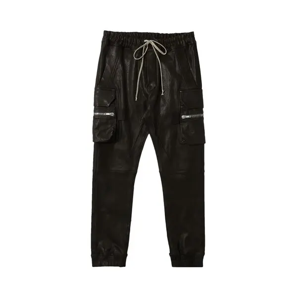 Rick Owens Leather Mastodon Cargo
