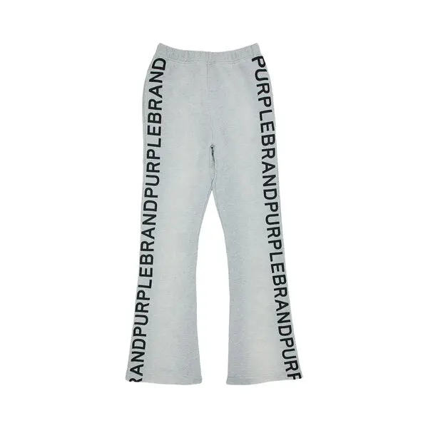 PURPLE BRAND Hwt Fleece Flared Pant 'heather