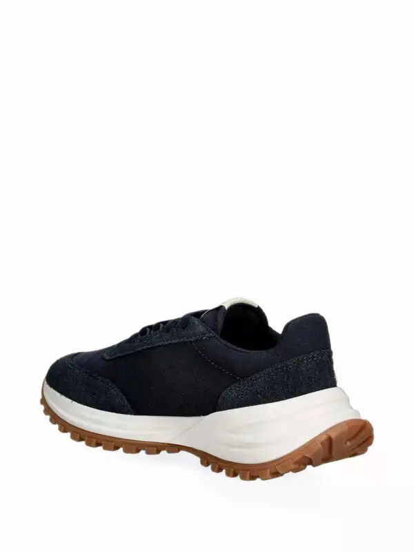 Emporio Armani Eagle Club Capsule Collection Suede Sneakers
