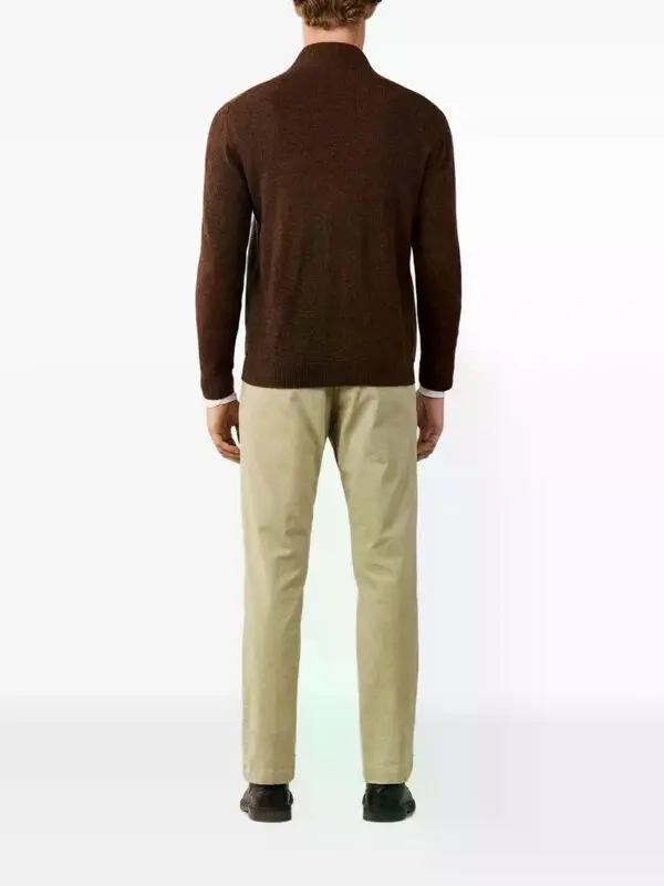 HACKETT  Prince Of Wales Check Cardigan
