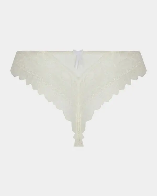 Lise Charmel Sublime Organza Lace & Tulle Thong