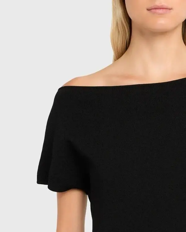 RÓHE Asymmetric Knit Dress