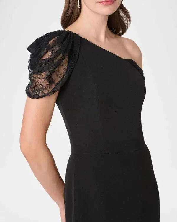 Shoshanna Tayla One-shoulder Mermaid Gown