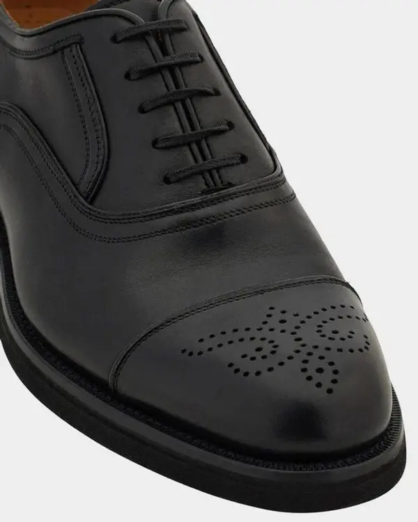 FERRAGAMO Sebastiano Leather Oxford Brogues
