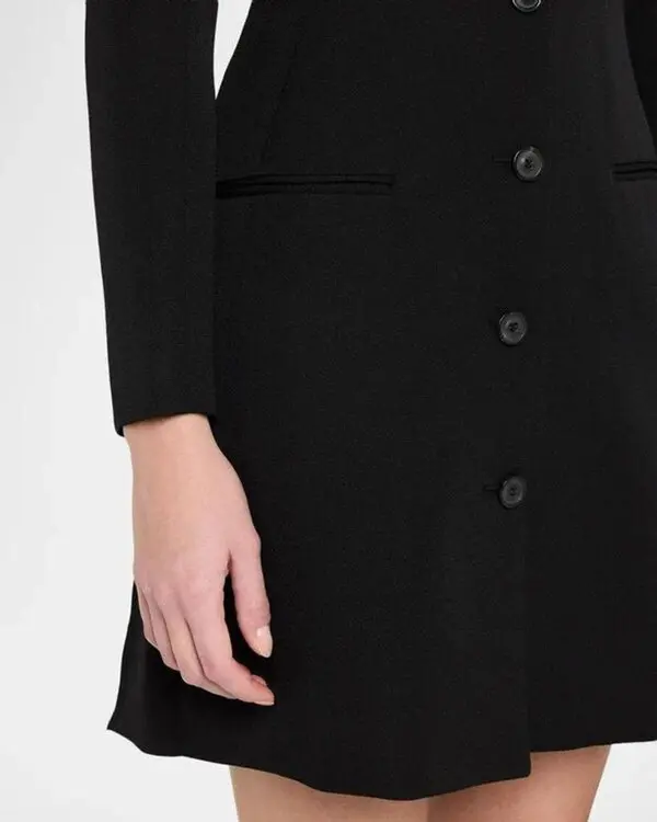 MAISON MARGIELA Tailored Blazer Mini Dress - Black