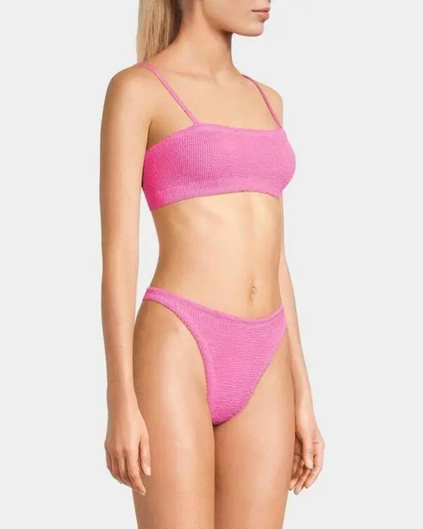 Hunza G Gigi Knitted Bikini - Bubblegum