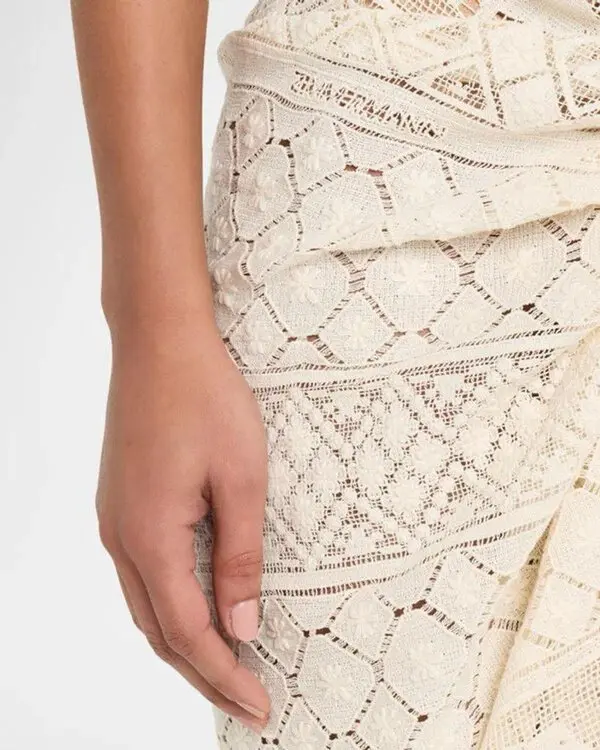 Zimmermann Woven Cotton Pareo Coverup