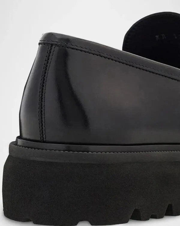 FERRAGAMO Apos;s Patent Leather Lug-sole Loafers