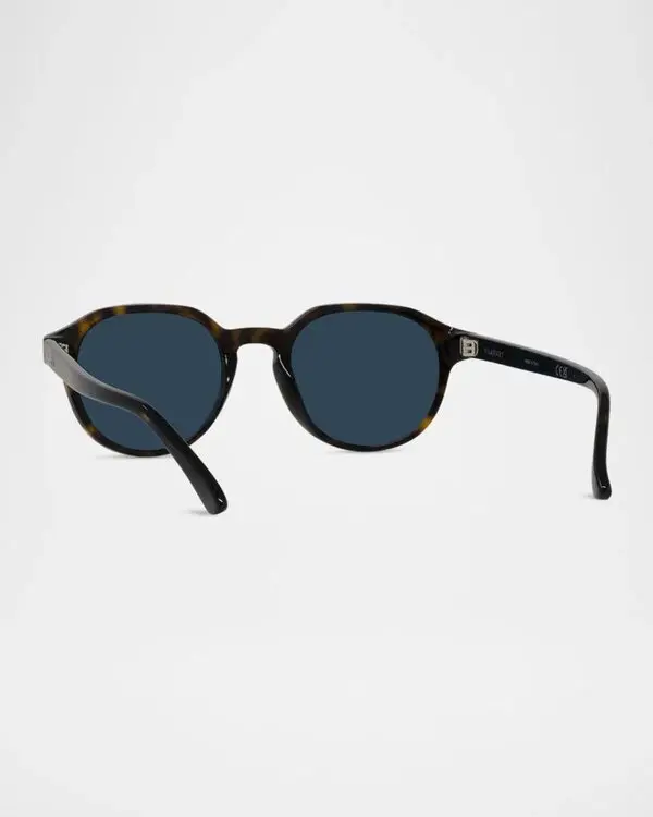 Vuarnet Apos;s Belvedere 14 Acetate Round Sunglasses