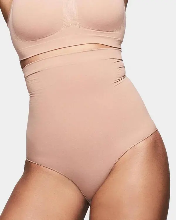 SKIMS Seamless Sculpt High-waisted Briefs - Sienna