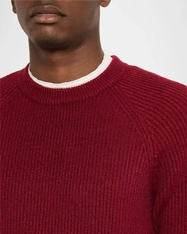 Brunello Cucinelli Apos;s Cotton Rib Crewneck Sweater - Cher