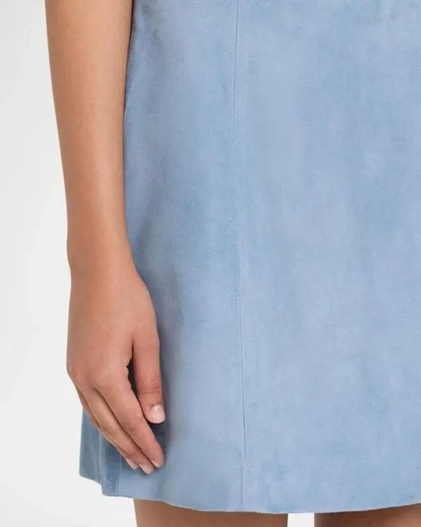 Marni Lined Suede Mini Skirt