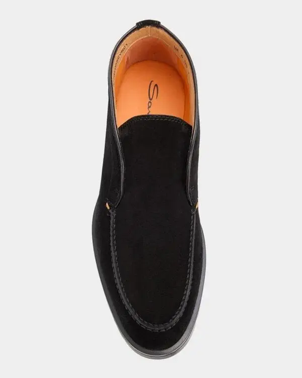 Santoni Apos;s Rock Suede Loafers
