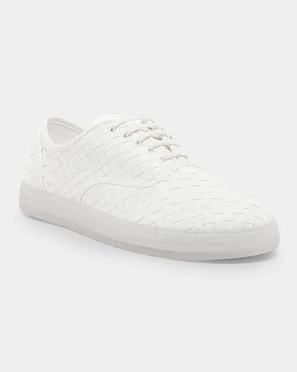 Bottega Veneta Serena Intrecciato Leather Sneakers