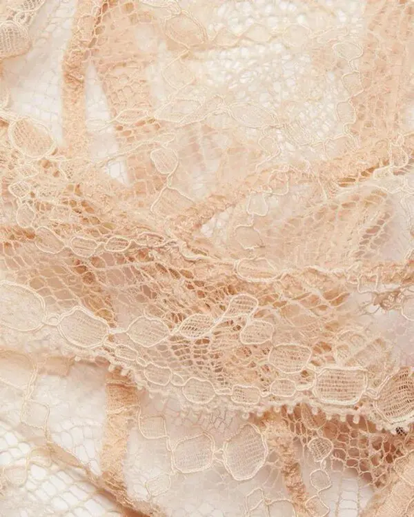 Kiki De Montparnasse Mon Cherie Lace Bra - Blush
