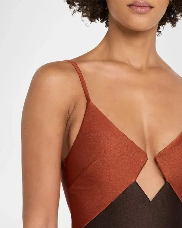 Zimmermann Aster Diamond One-piece Swimsuit