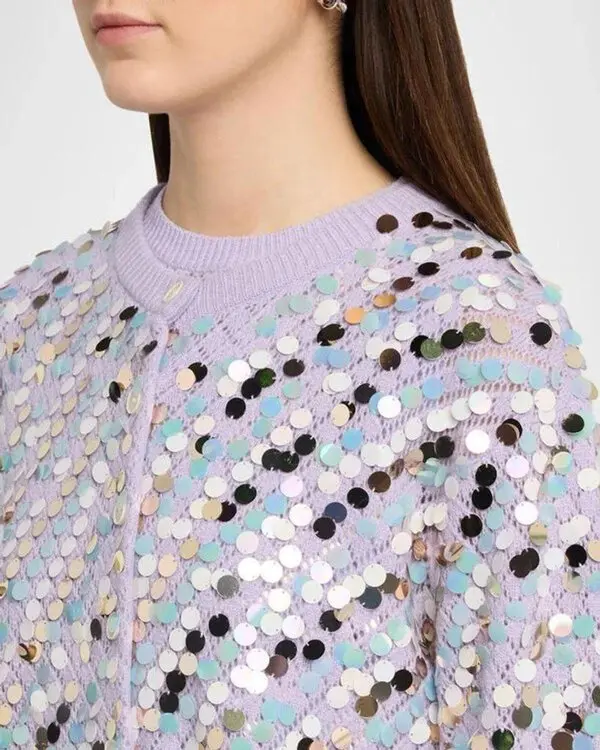 ZANKOV Thyso Merino Wool-cashmere Crop Cardigan