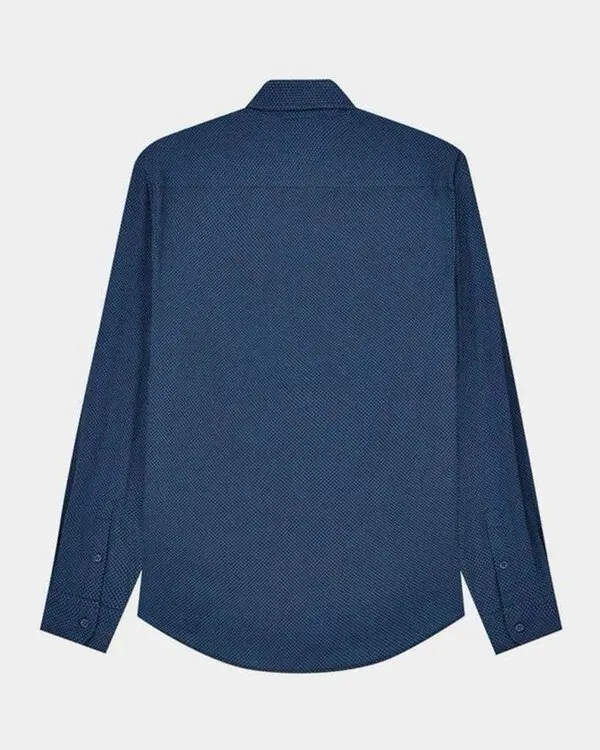 Emporio Armani Apos;s Geometric Stretch Button-front Shirt