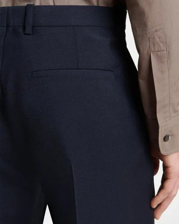 JIL SANDER Apos;s Wool Blend Wide-leg Trousers - Black