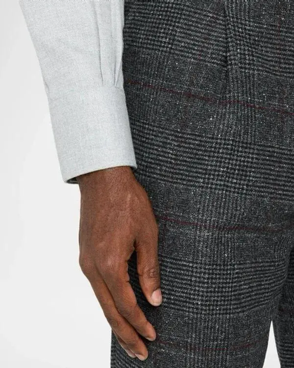 Brunello Cucinelli Glen Plaid Silk-wool Blend Suit