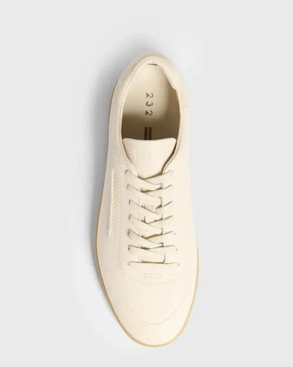 Zegna Apos;s 232 Grained Leather Low-top Sneakers