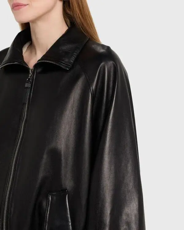 Brunello Cucinelli Leather Zip-front Jacket