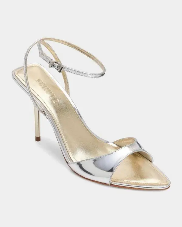 Schutz Elodie 100mm Leather Sandals