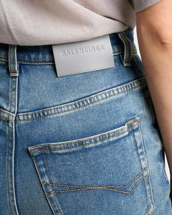 Balenciaga High-rise Slim-leg Jeans