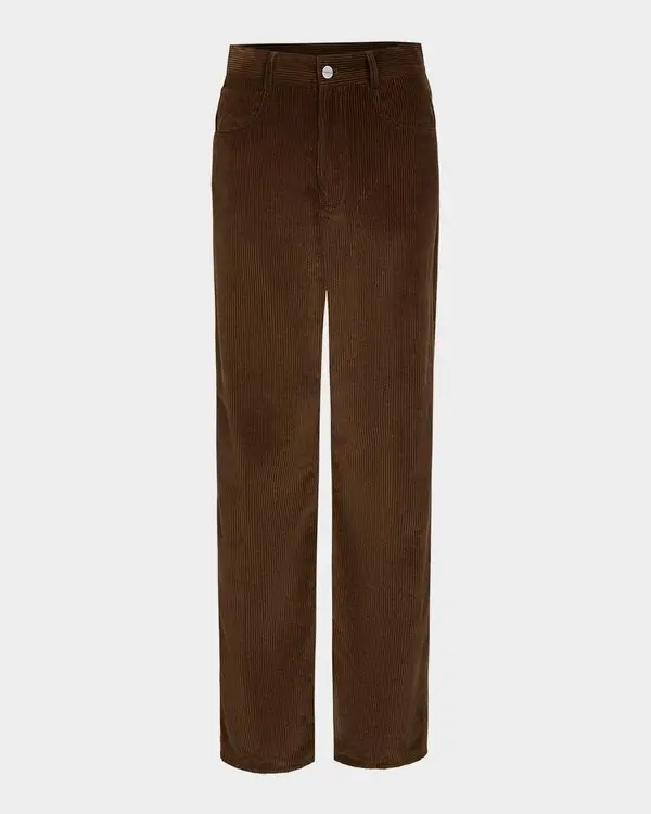 TWP Kent Straight-leg Cotton Corduroy Pants