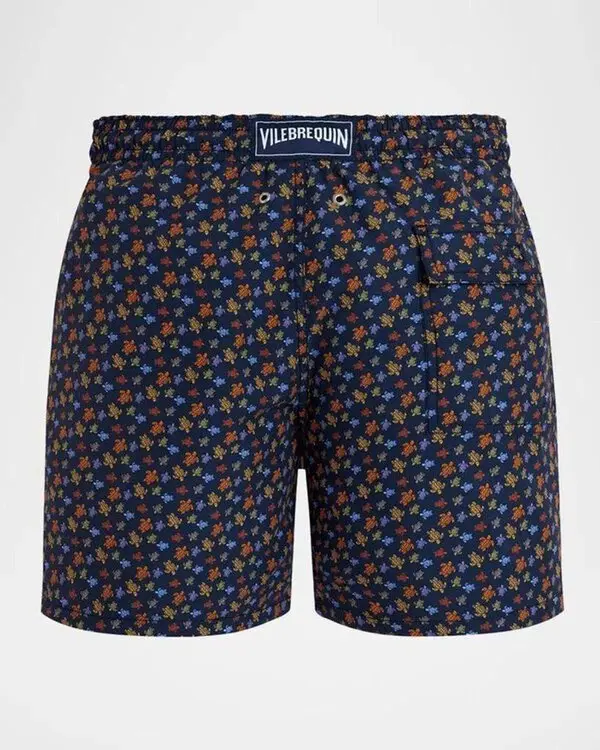 Vilebrequin Apos;s Micro Ronde Des Tortues Swim Trunks