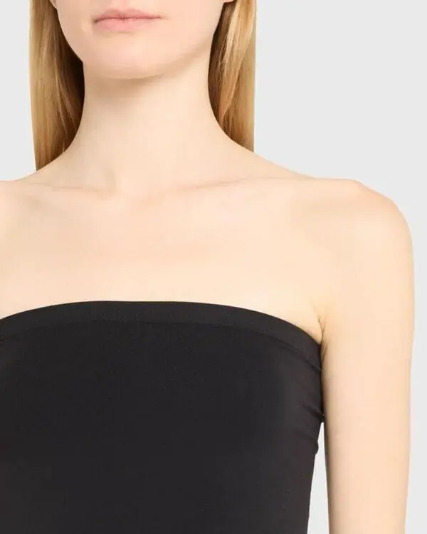 Wolford Fatal Strapless Convertible Midi Tube Dress - Black