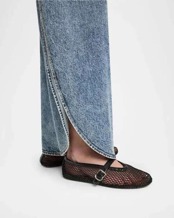 Alaïa Denim Petal Pants