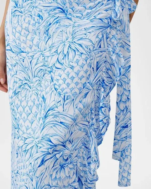Melissa Odabash Danni Pineapple Wrap Skirt - Pineapples