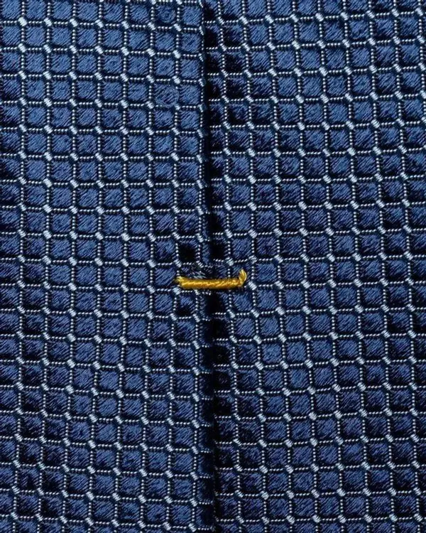Eton Apos;s Geometric Satin Silk Tie