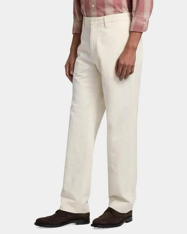 Vince Apos;s Louie Straight-leg Chino Pants - Blanco