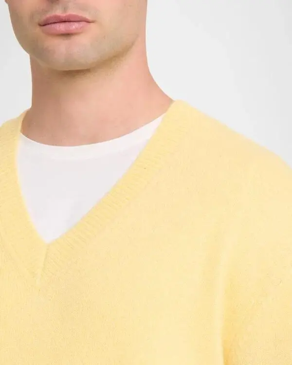 Officine Générale Apos;s V-neck Wool Sweater