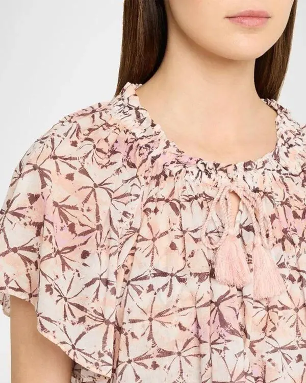 Ulla Johnson Alon Coverup Top - Amethyst